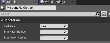 Mercuna 3D Navigation | UE4 User Guide