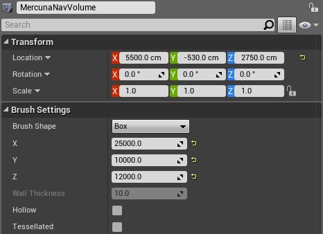 Mercuna 3D Navigation | UE4 User Guide