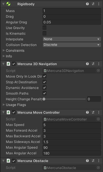 Mercuna 3D Navigation | Quick Start Guide for Unity
