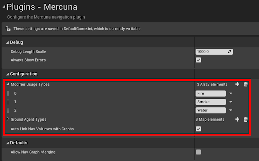 Mercuna 3D Navigation | UE4 User Guide