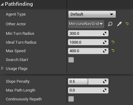 Mercuna AI Navigation | UE User Guide